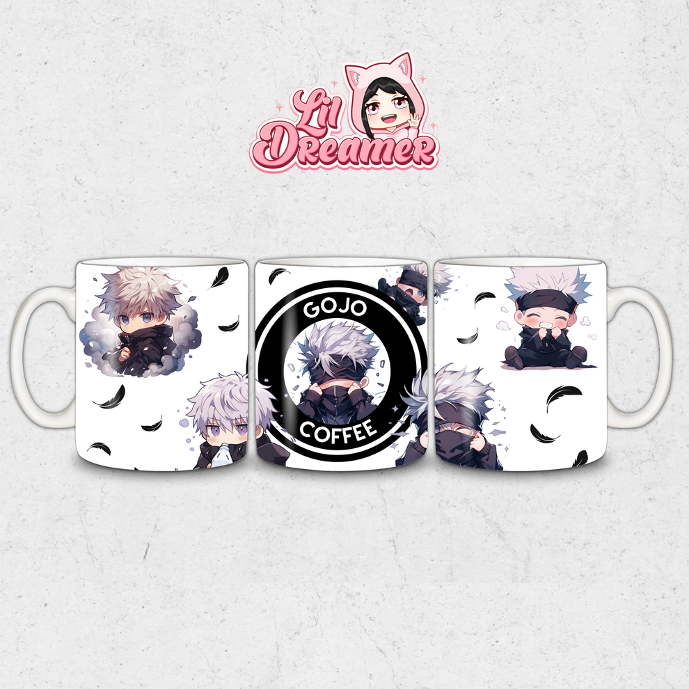 Gojo Satoru chibi Mug – sk sticker